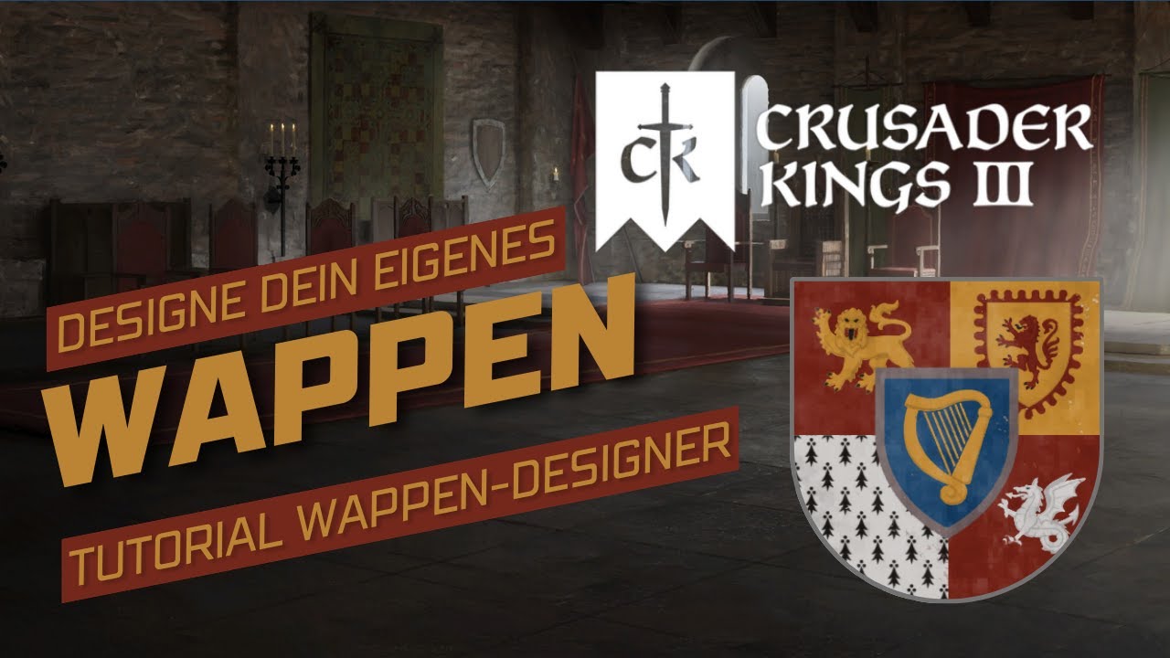 Tutorial Wappen Designer | Crusader Kings 3 - YouTube