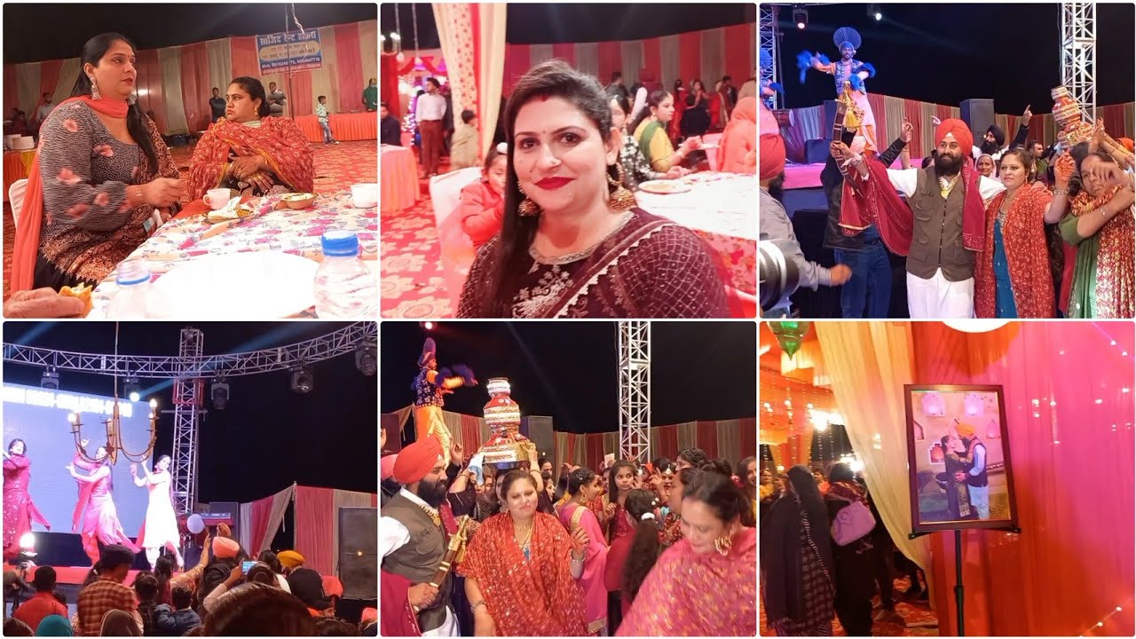 Jaggo and Dj Night || punjabi wedding || wedding vlog || part -2 - YouTube
