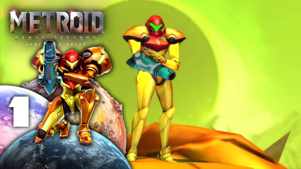 👾Samus in Rettungsmission auf Planet SR388👾| Metroid Samus Returns #1 ...