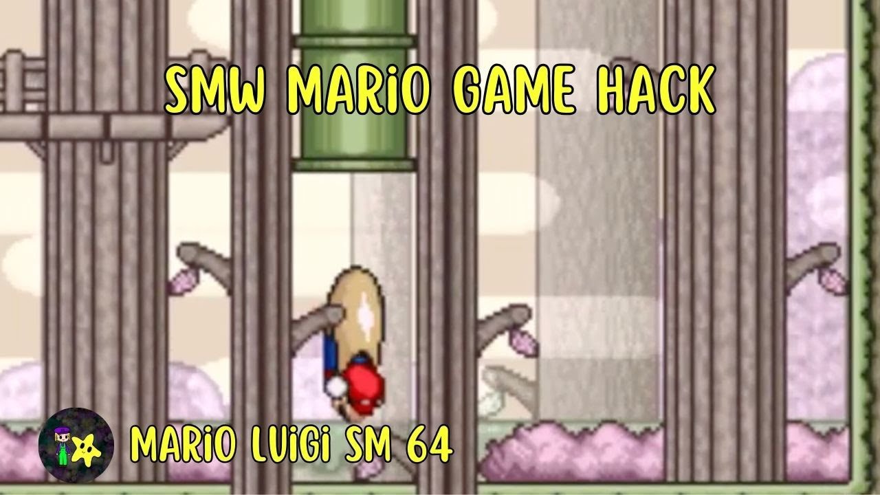smw mario game hack part 28 - YouTube