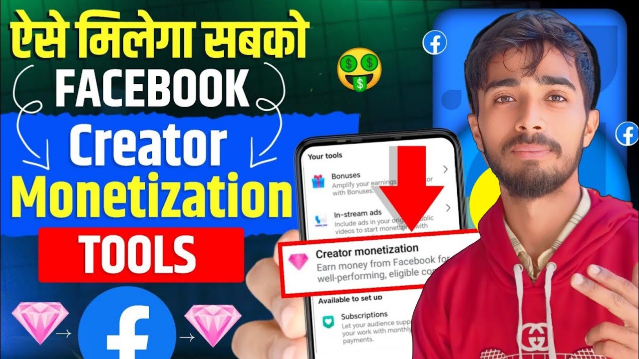Facebook New Update | Facebook new tools creator monetization | Creator ...