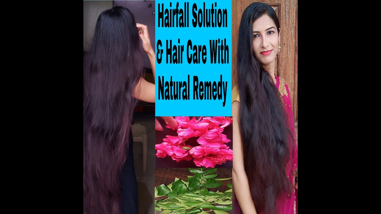 Hair Fall Solution & Hair Care With Natural Remedy - YouTube