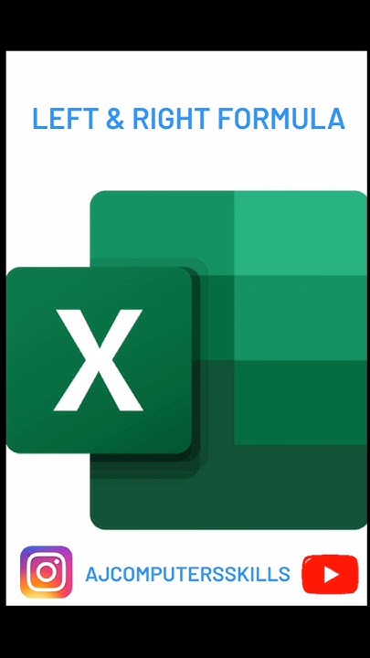 Left & Right Formula #excel #exceltips #exceltricks #trending #youtubeshorts #shorts - YouTube