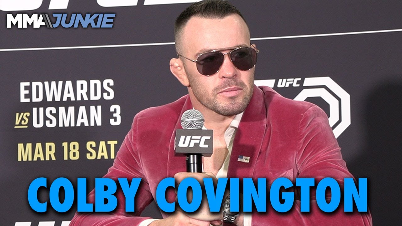 Colby Covington Talks Weight Cut As UFC 286 Backup, Khamzat Chimaev and ...