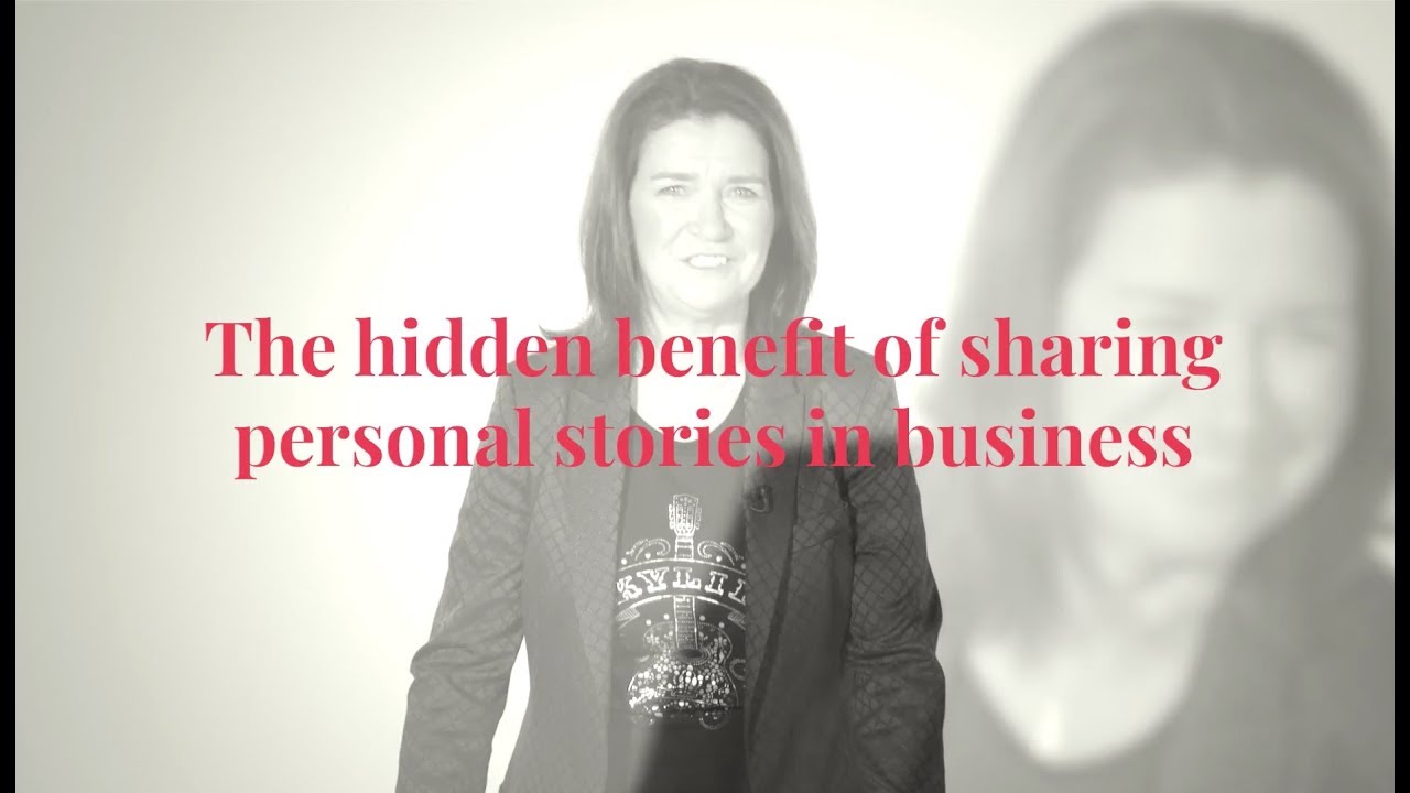 The Hidden Benefit of Sharing Personal Stories in Business - YouTube