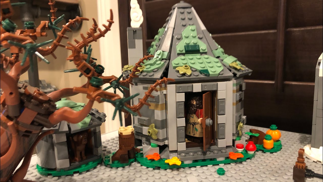 New Lego Hagrids Hut Speed Build Lego Set 75947 Harry Potter - YouTube