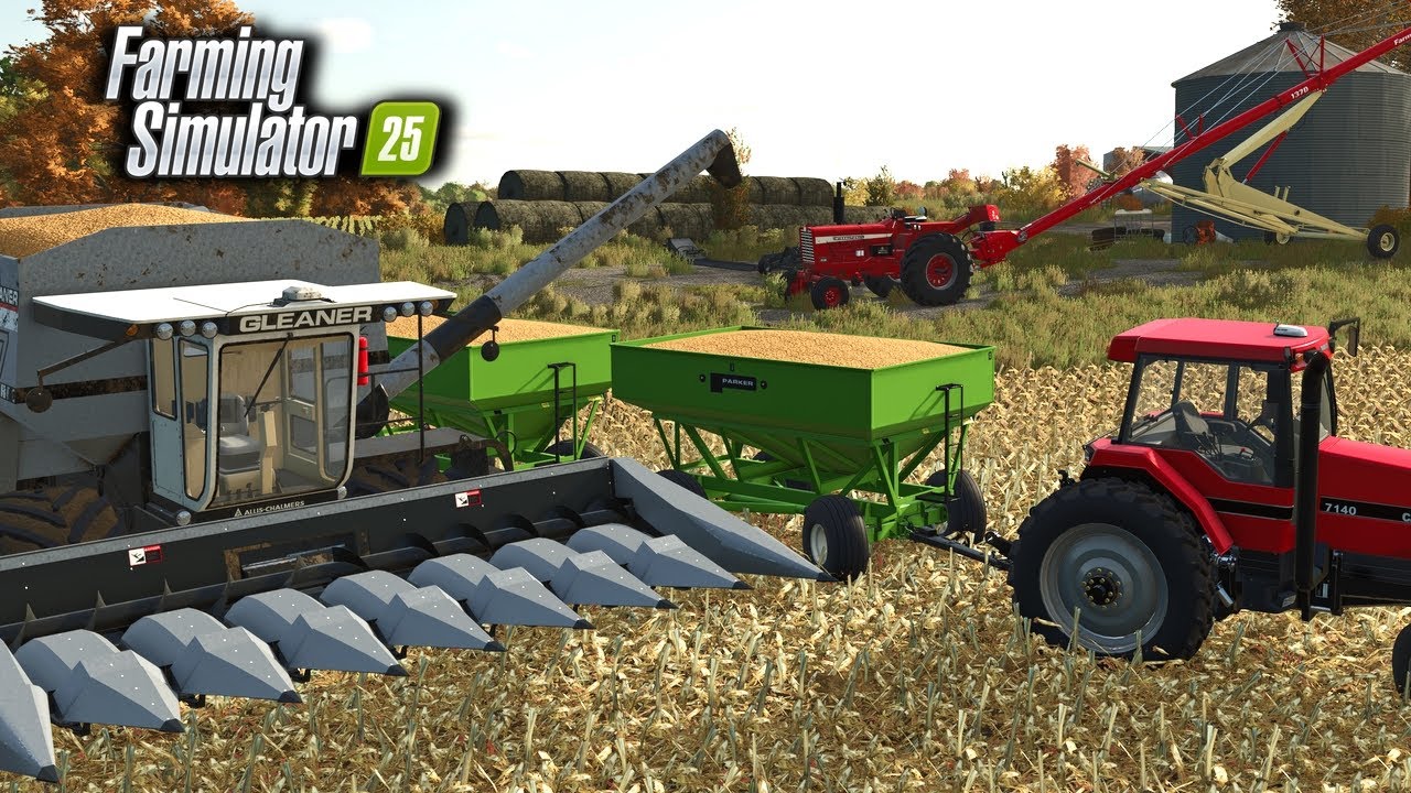 I Harvested A Corn Field With Unexpected Yield | Farming Simulator 25 ...