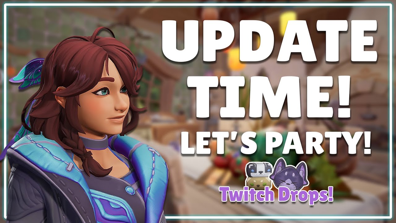 Palia Update Time! Let's PARTY! | Twitch Drops! #multistream - YouTube