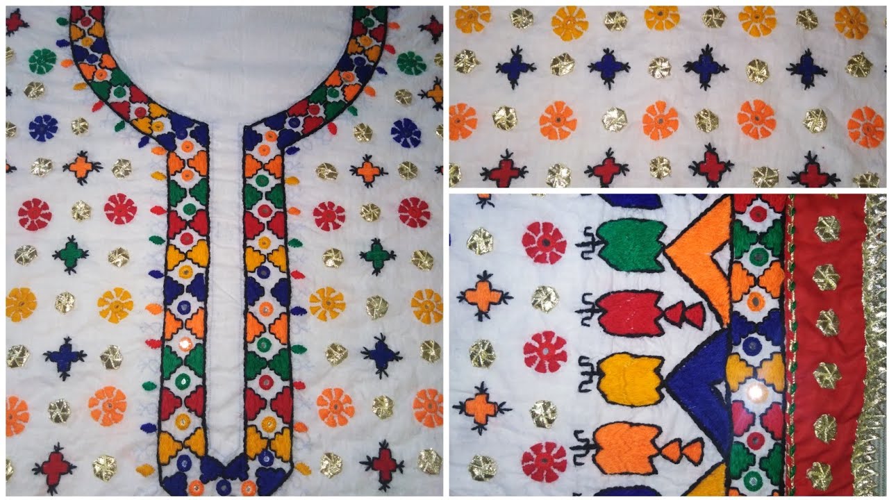 traditional sindhi dress sindhi hand embroidery dress designs /sindhi ...