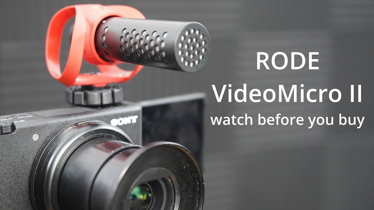Don’t buy the RODE VideoMicro II until you’ve watched this video - YouTube