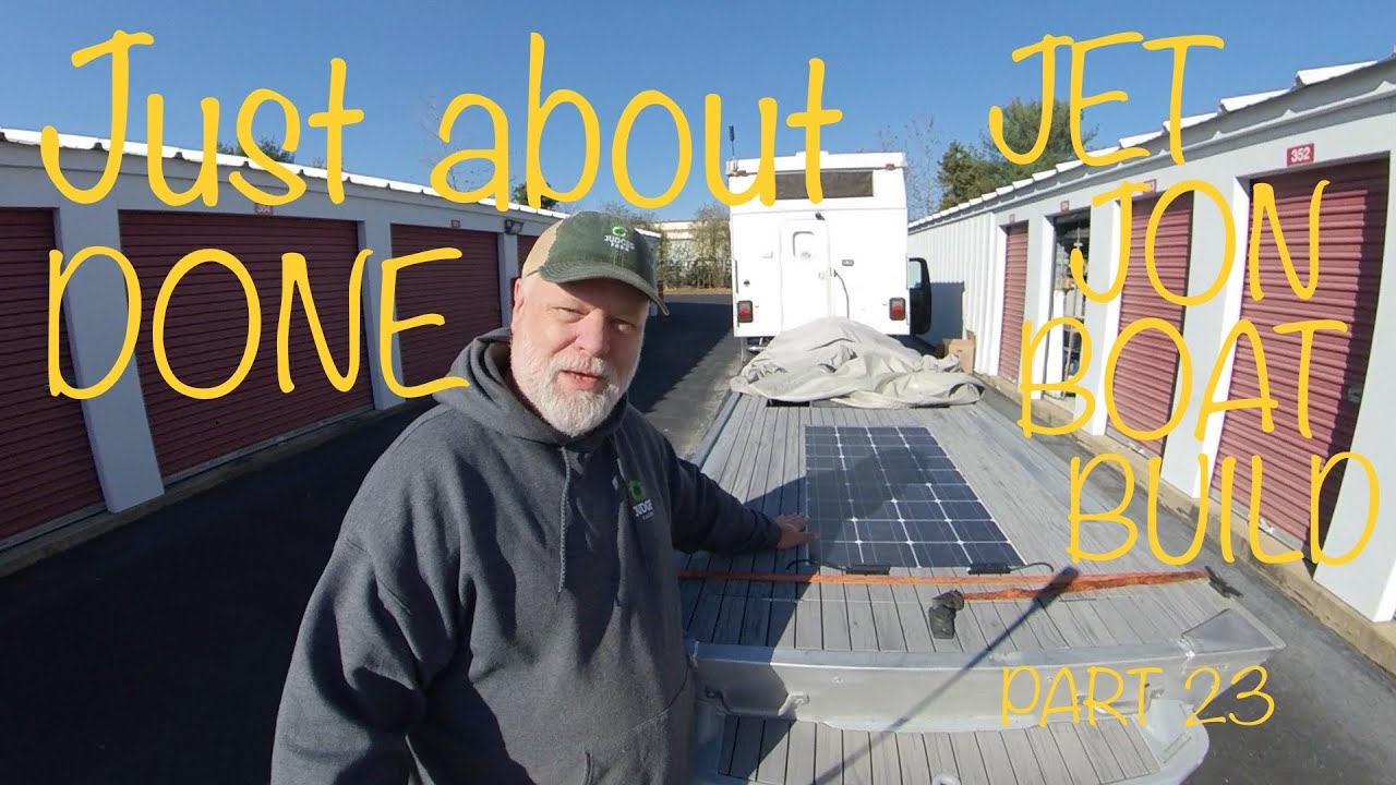 Just about done with back deck | JET JON BOAT BUILD | Part 23 - YouTube