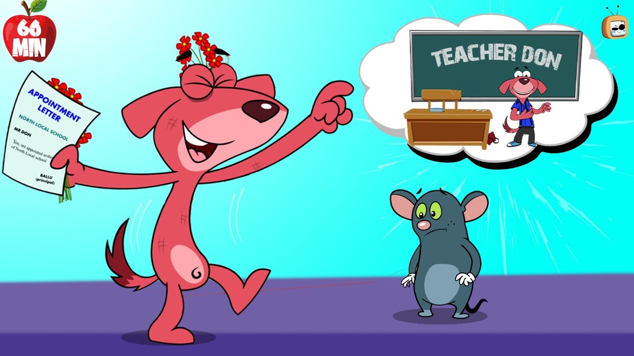 Don the School Teacher : Dog vs Rats | Doggy Don | Rat A Tat | BEST ...