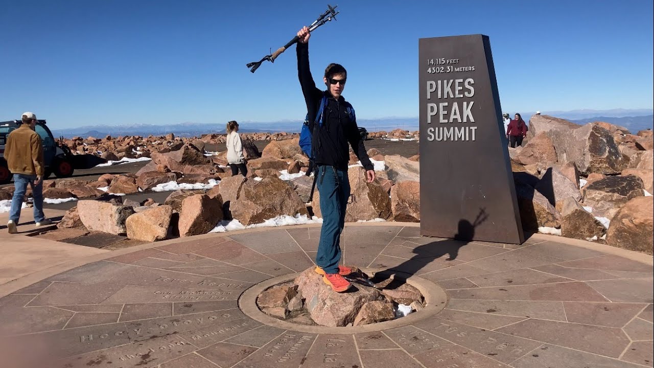 Pikes Peak...final 14er - YouTube