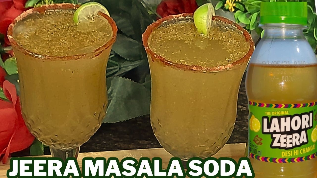 Lahori Jeera soda & Premix |Refreshing Easy Masala soda recipe | मसाला ...