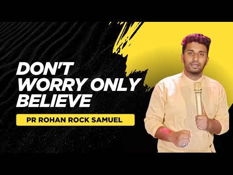 THIS WEEK PROPHETIC WORD PART 3 | PR ROHAN ROCK SAMUEL| DON'T WORRY ...