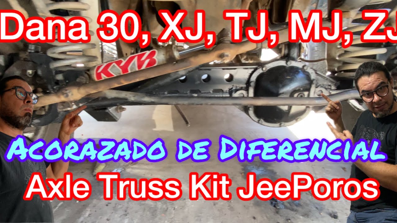 Dana 30, Refuerzo de diferencial JeePoros - YouTube