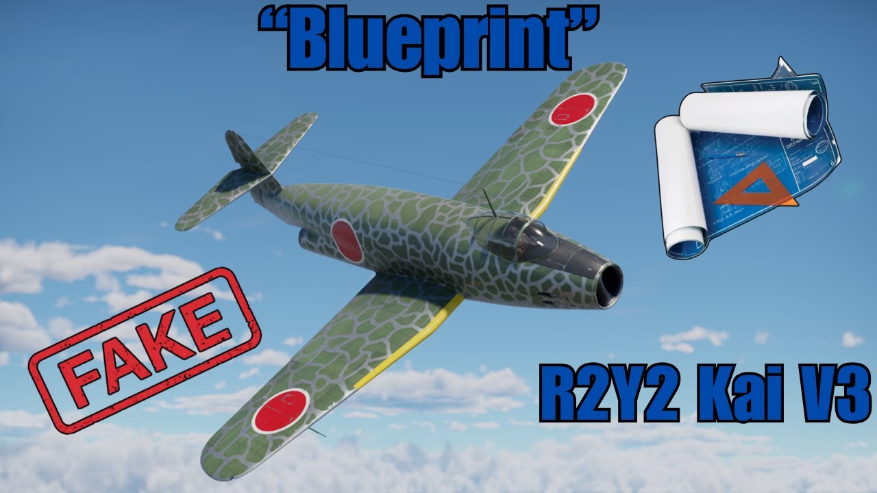 Yokosuka R2Y2 Keiun-Kai V3 - "Blueprint" - YouTube