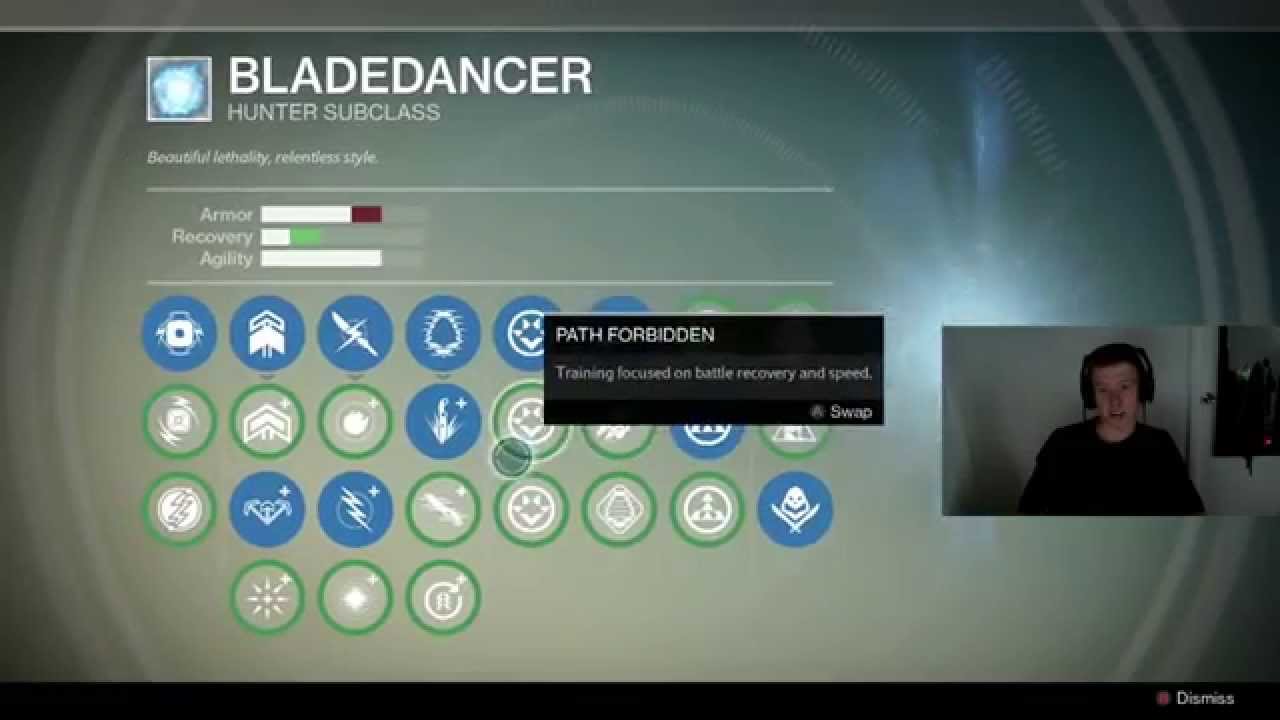 Destiny: Best Hunter Bladedancer PvP Class Setup - YouTube