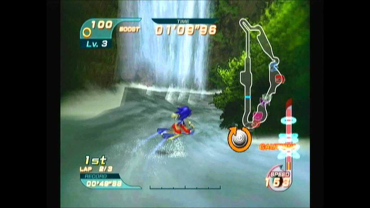 Sonic Riders Splash Canyon (Sonic W/ Blue Star II) - YouTube