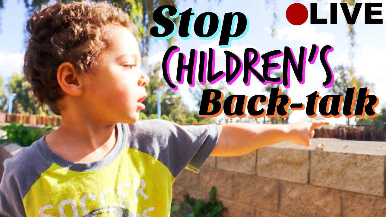 4 ways to stop kids’ back-talk and get them to listen - YouTube