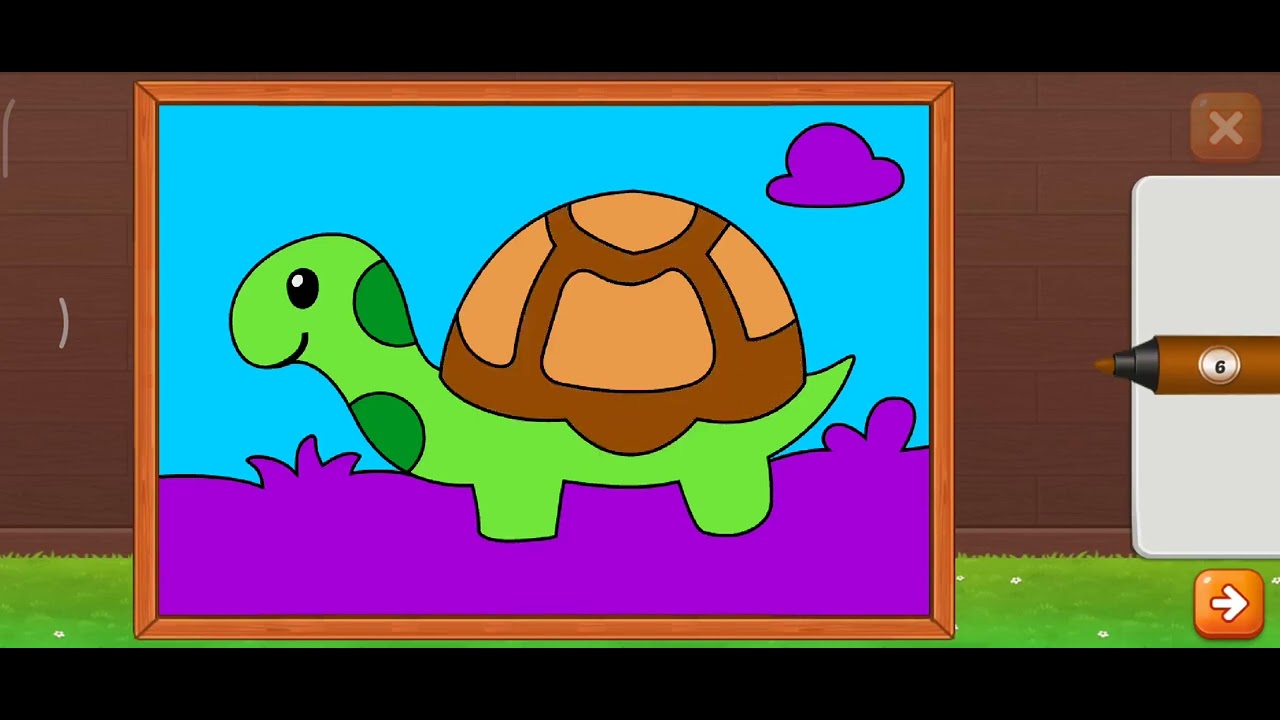 how to make kachua drawing for kids|how to learn kachua drawing - YouTube