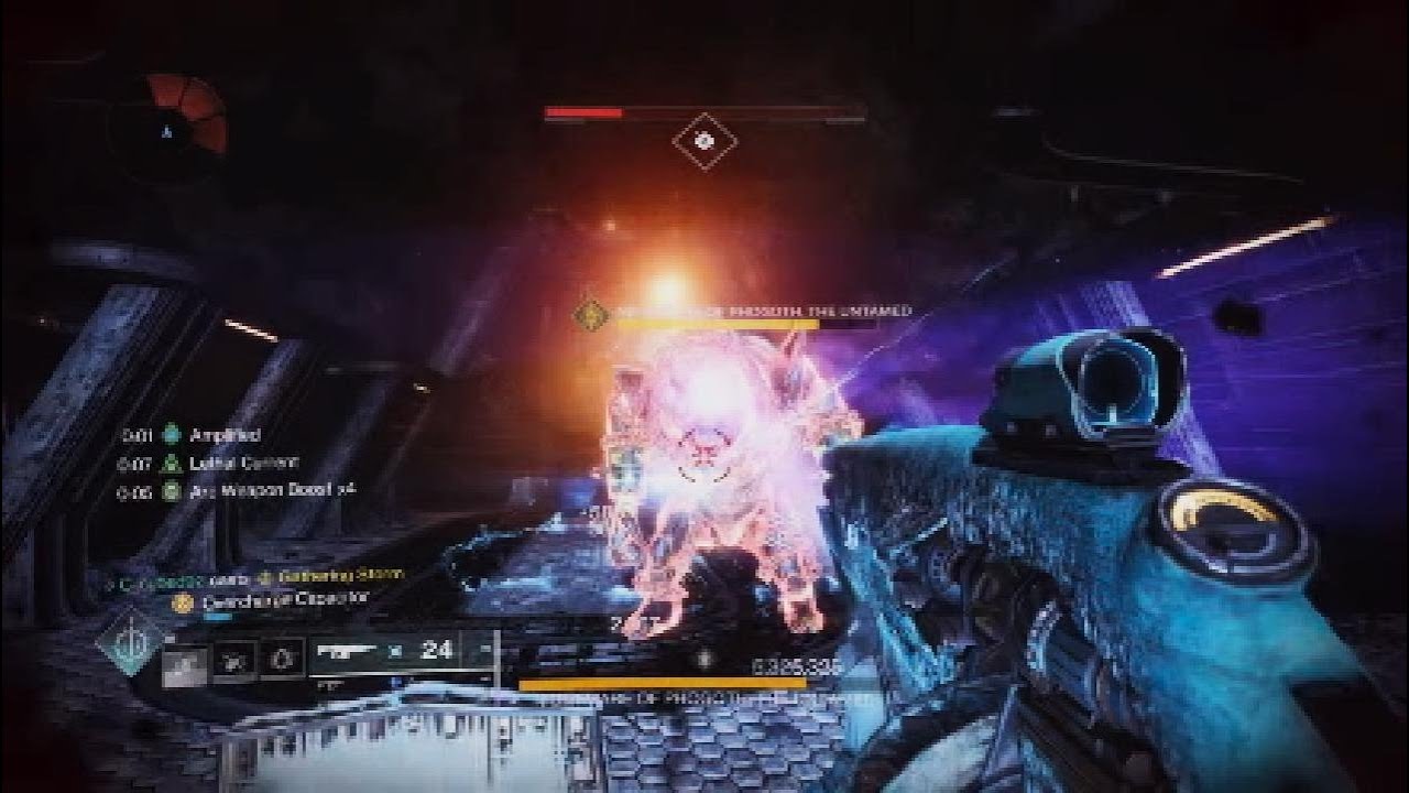 Destiny 2 Nightmare of Phogoth, The Untamed Boss Fight - YouTube