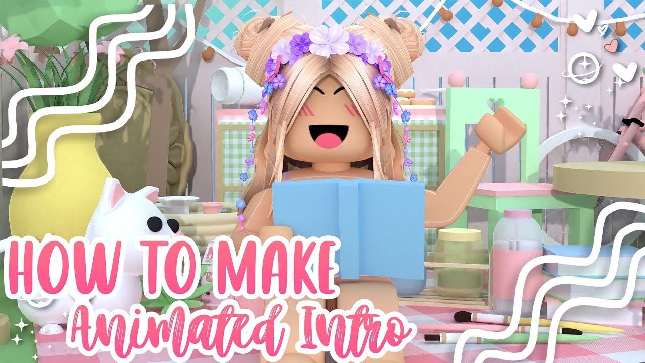 HOW TO MAKE ROBLOX ANIMATED INTRO'S (Roblox) - YouTube