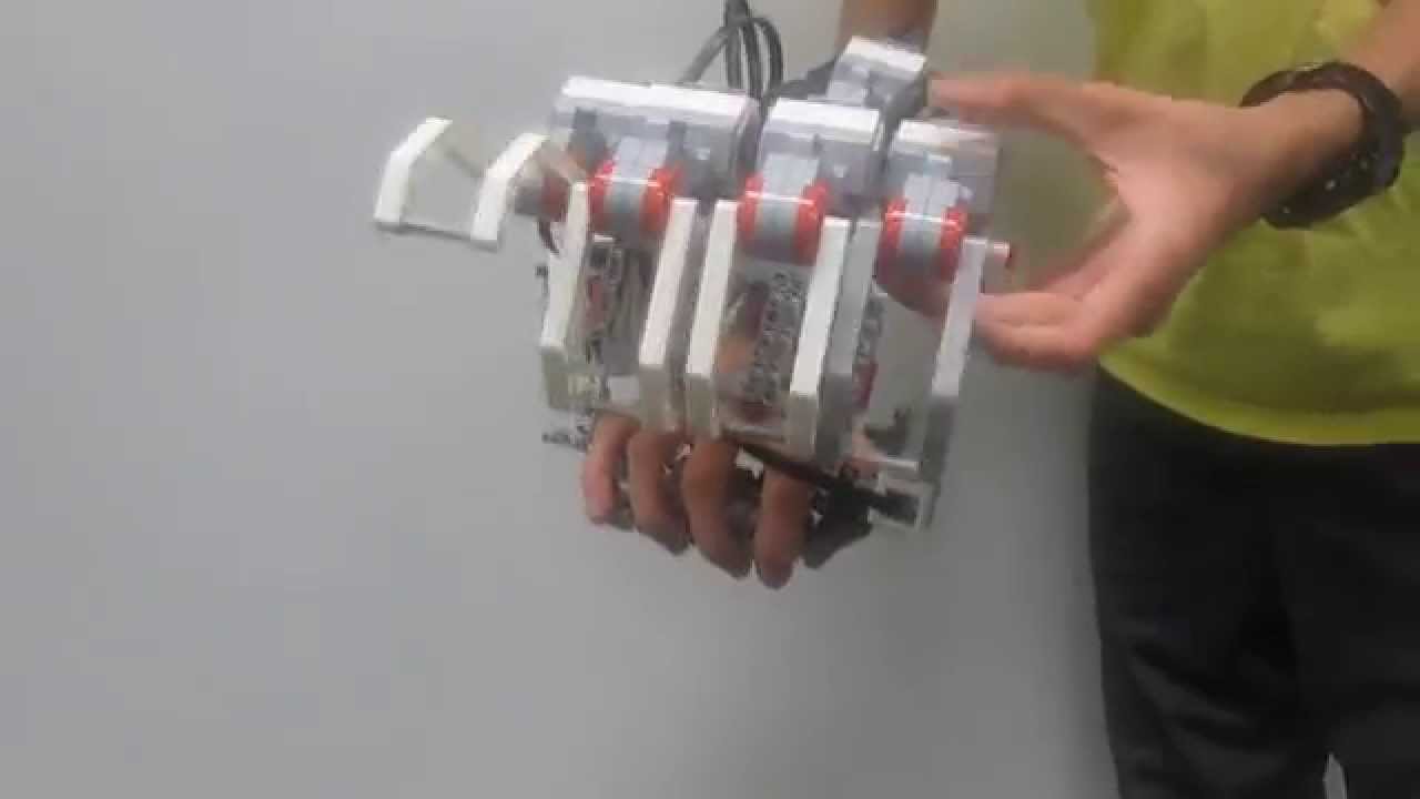 Fun with Lego Mindstorms EV3 Episode 4: AWESOME Hand Mark II - YouTube