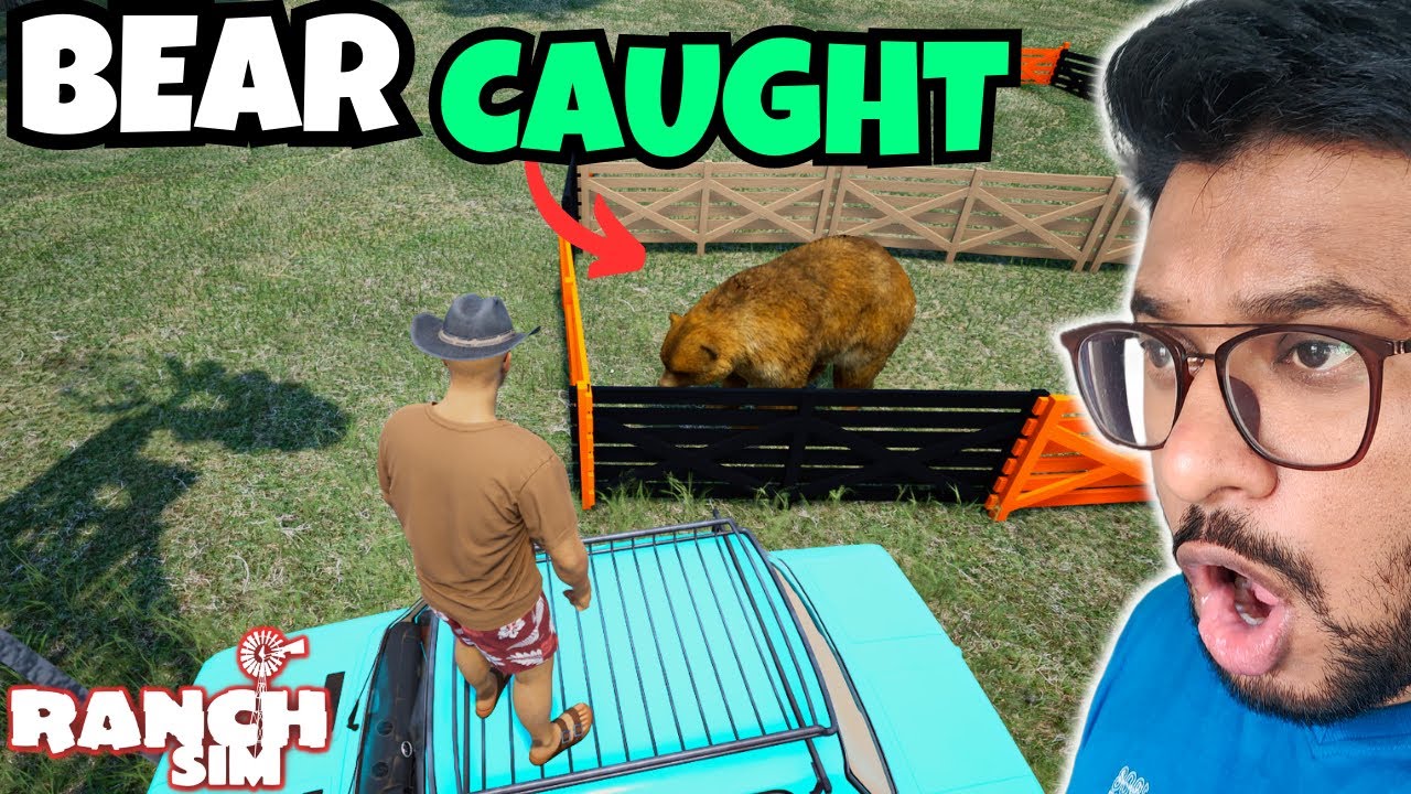 FUNNY - CATCH BEAR IN MY CHICKEN BARN | RANCH SIMULATOR #46 - YouTube