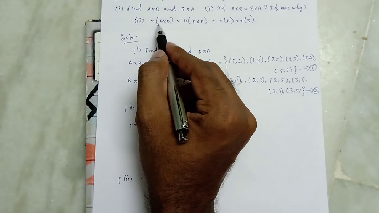 Cross Product Method 10th Standard YouTube cross-product-method-10th-standard-youtube