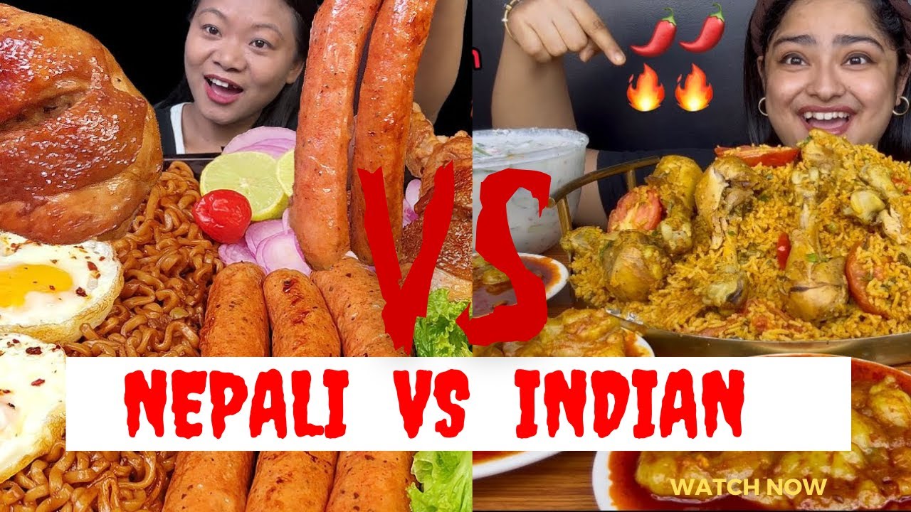Nepal’s Biggest Mukbanger vs India’s Biggest Mukbanger | Ultimate ...