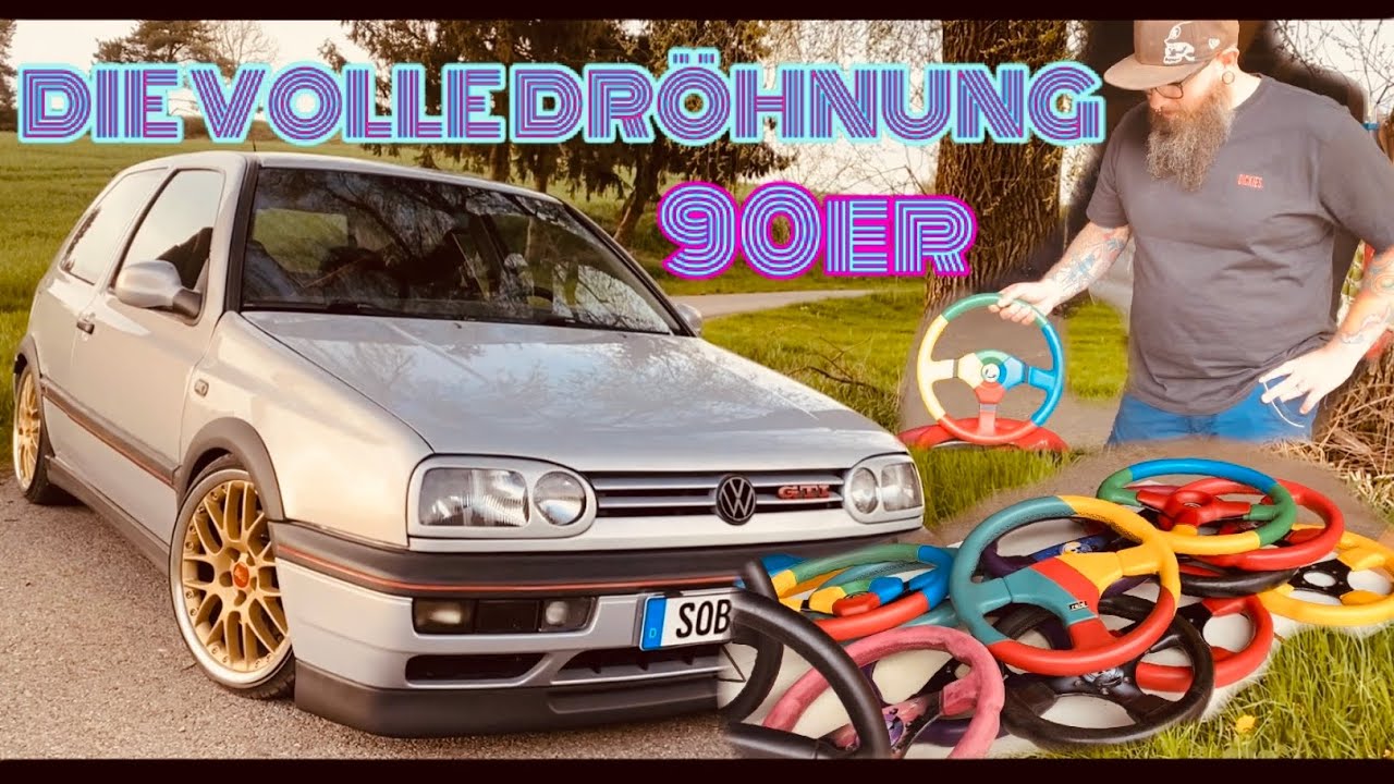 90er TUNING Teil 1 - VW Golf 3 Jubi GTI TDI und die Sammelleidenschaft ...