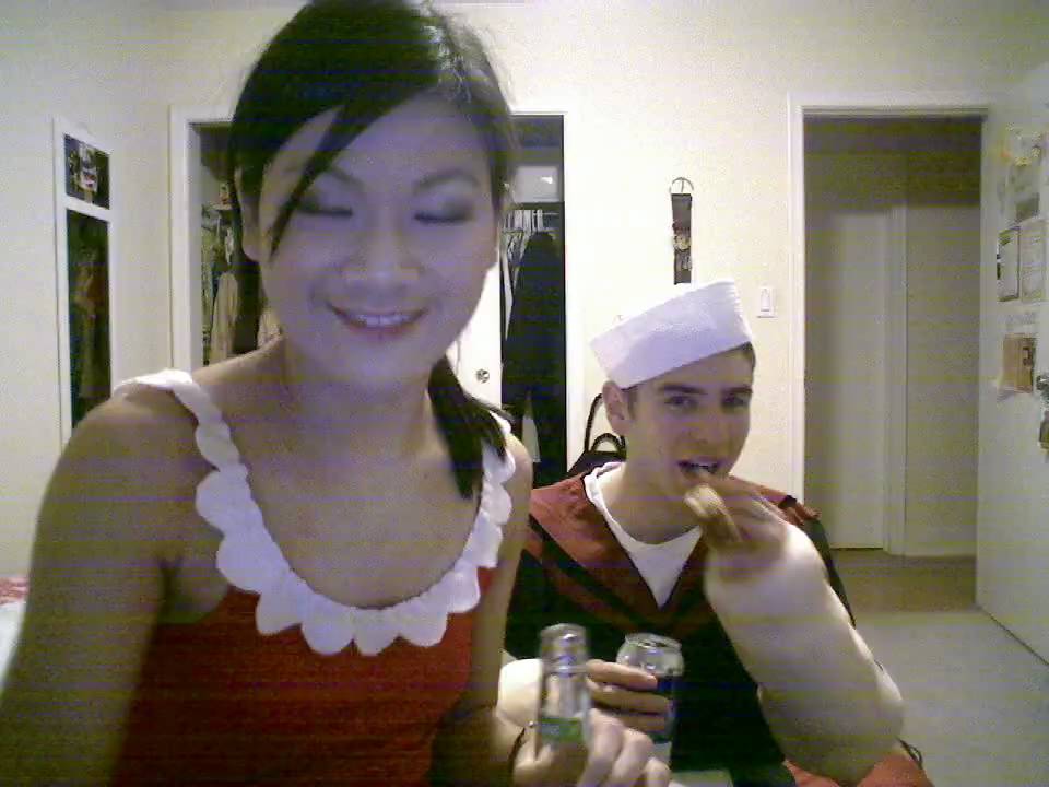 Halloween: Popeye the Sailor Man and Olive Oyl his girlfriend - YouTube