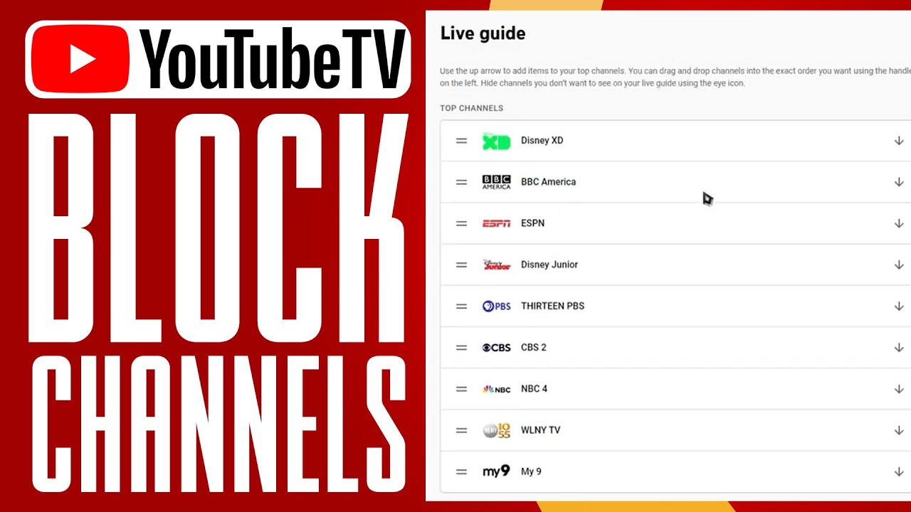How To Block YouTube TV Channels (2025) Full Guide - YouTube