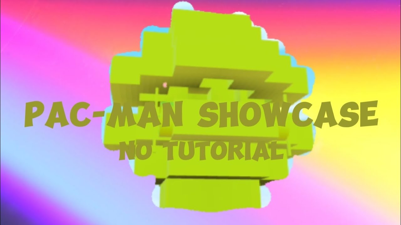 PAC MAN SHOWCASE in plane crazy | ROBLOX - YouTube