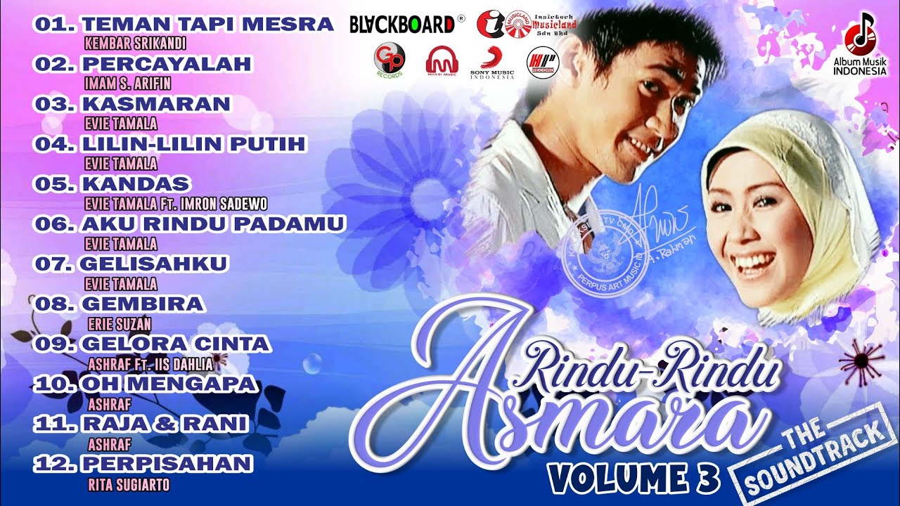 VA - OST Sinetron Rindu Rindu Asmara Vol. 3 (Full Album 2007) - YouTube