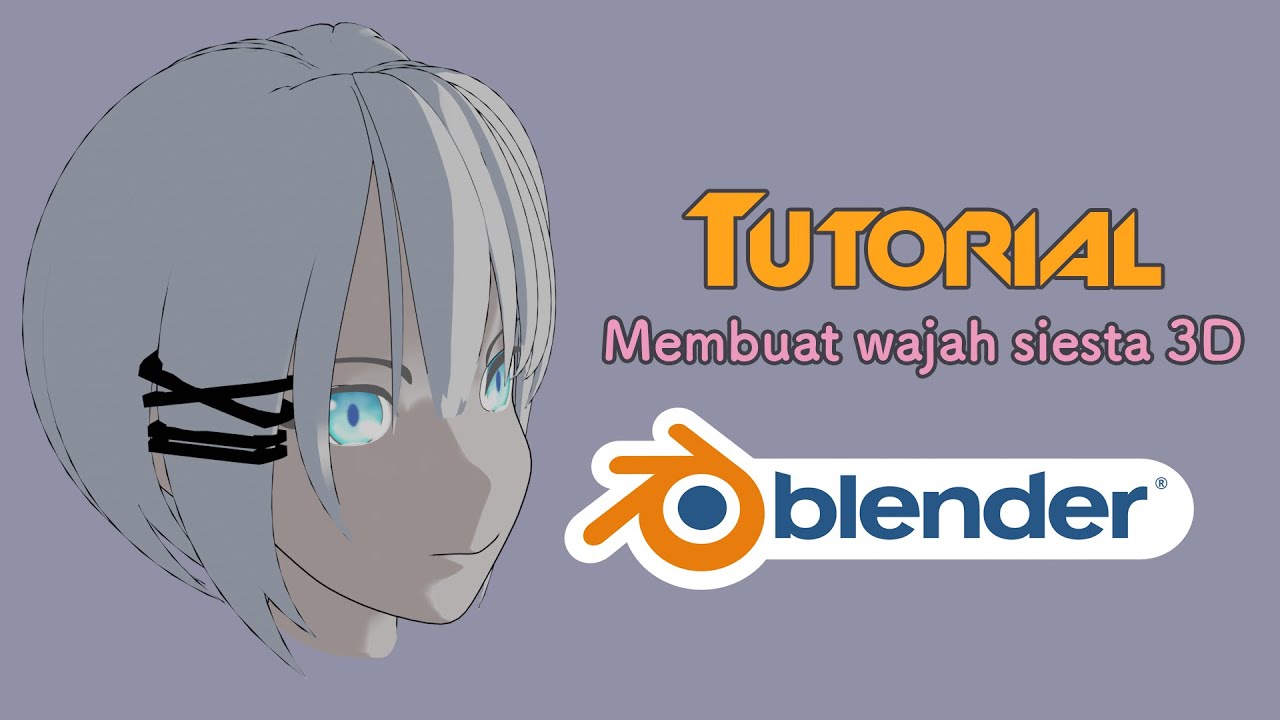 Tutorial wajah anime 3D blender ~ chaesar chanBers - YouTube