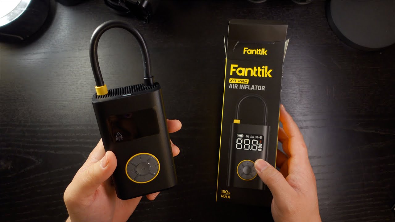 Fantiik X9 Pro Tire Inflator Review | This Is The One! - YouTube