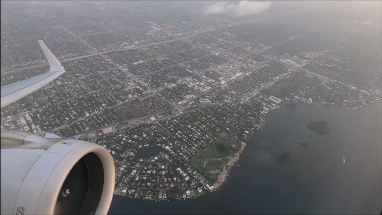 {4K} [FULL FLIGHT] Miami (MIA) - Dallas (DFW) — American Airlines ...