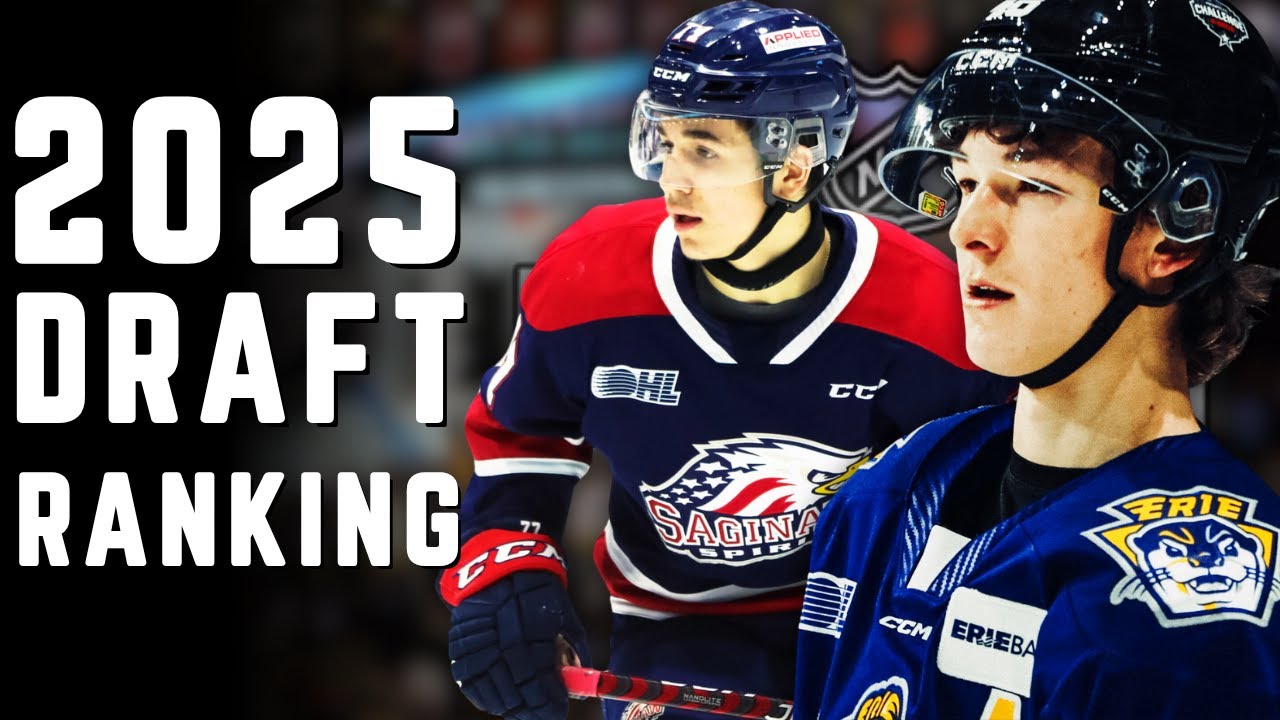 2025 NHL DRAFT RANKING - Top 32 | Broad Street Hockey - YouTube