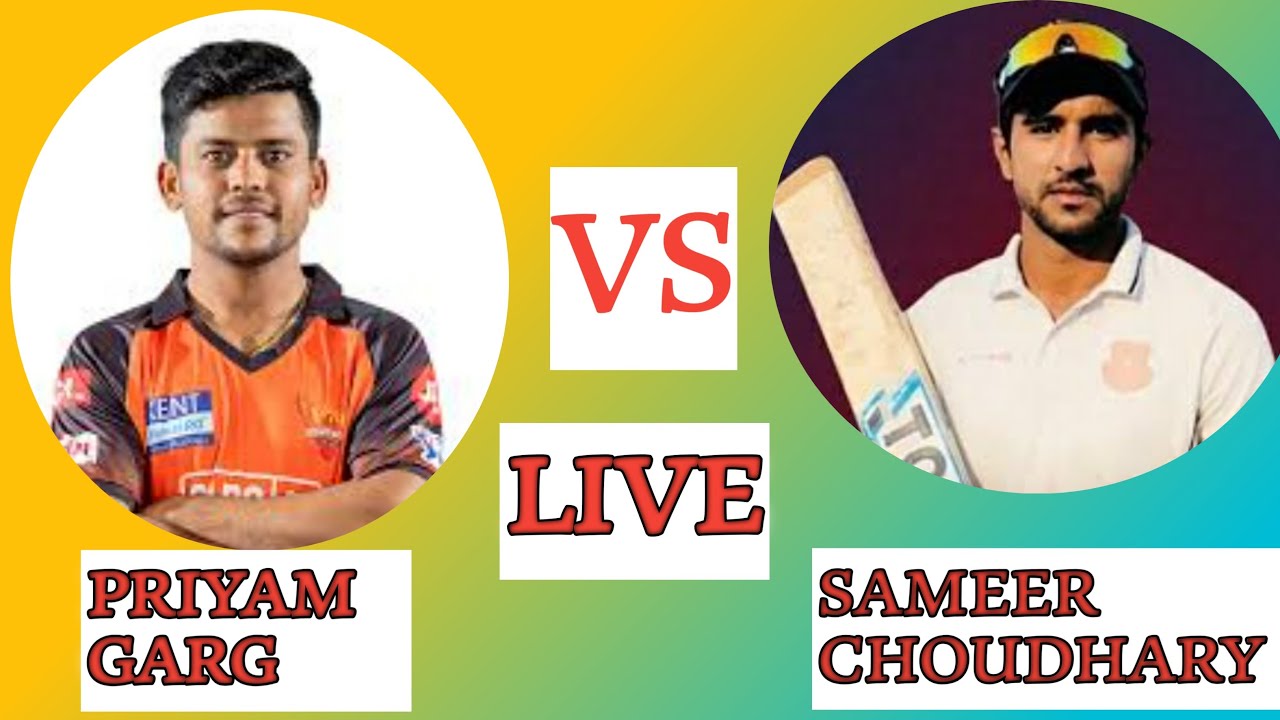 Priyam Garg and Sameer Choudhary Playing Cricket Match In Our College| Live | Meerut vs ...