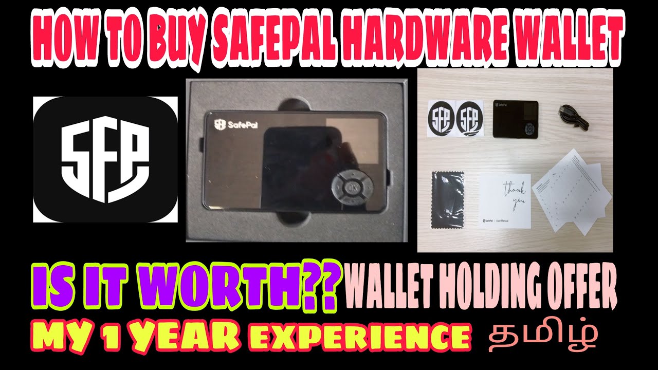 HOW TO BUY SAFEPAL HARWARE WALLET| SAFE UR FUNDS|DONT MISS TO BUY - YouTube