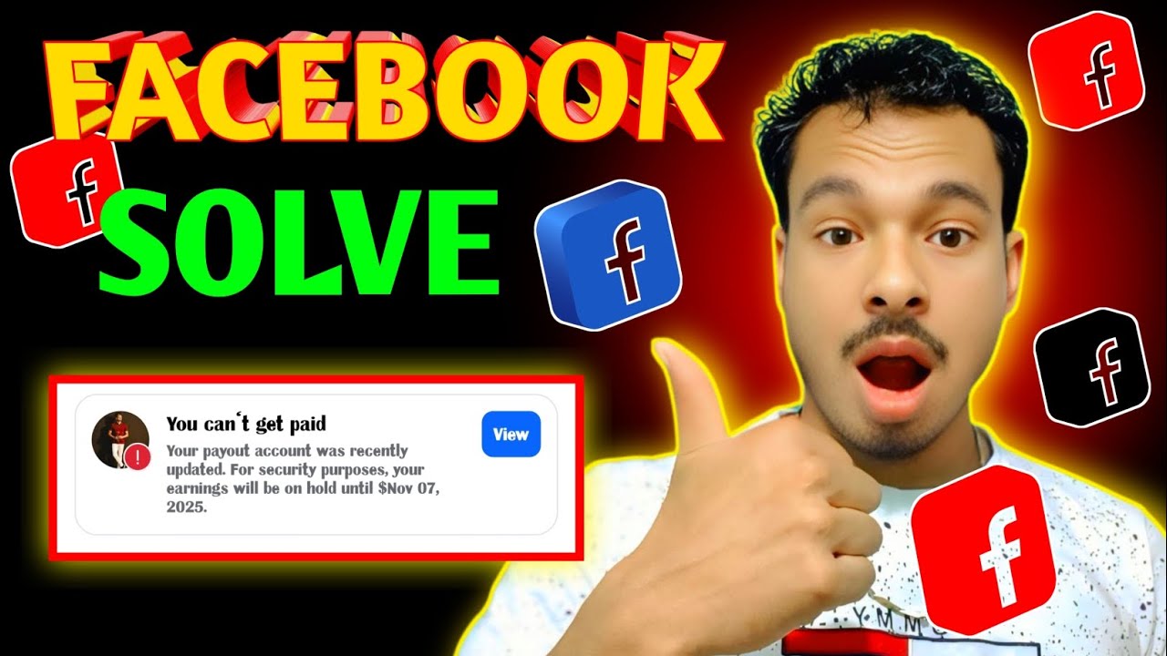 You can t get paid problem? Facebook you can t get paid solve? How to ...