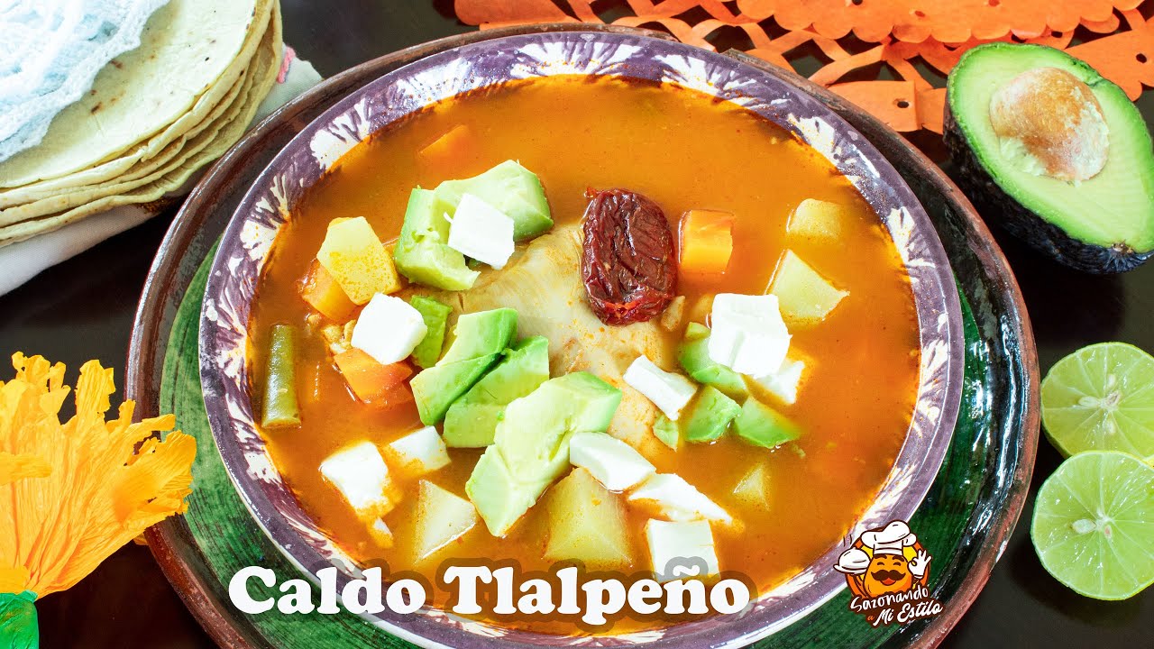 Caldo Tlalpeno Receta