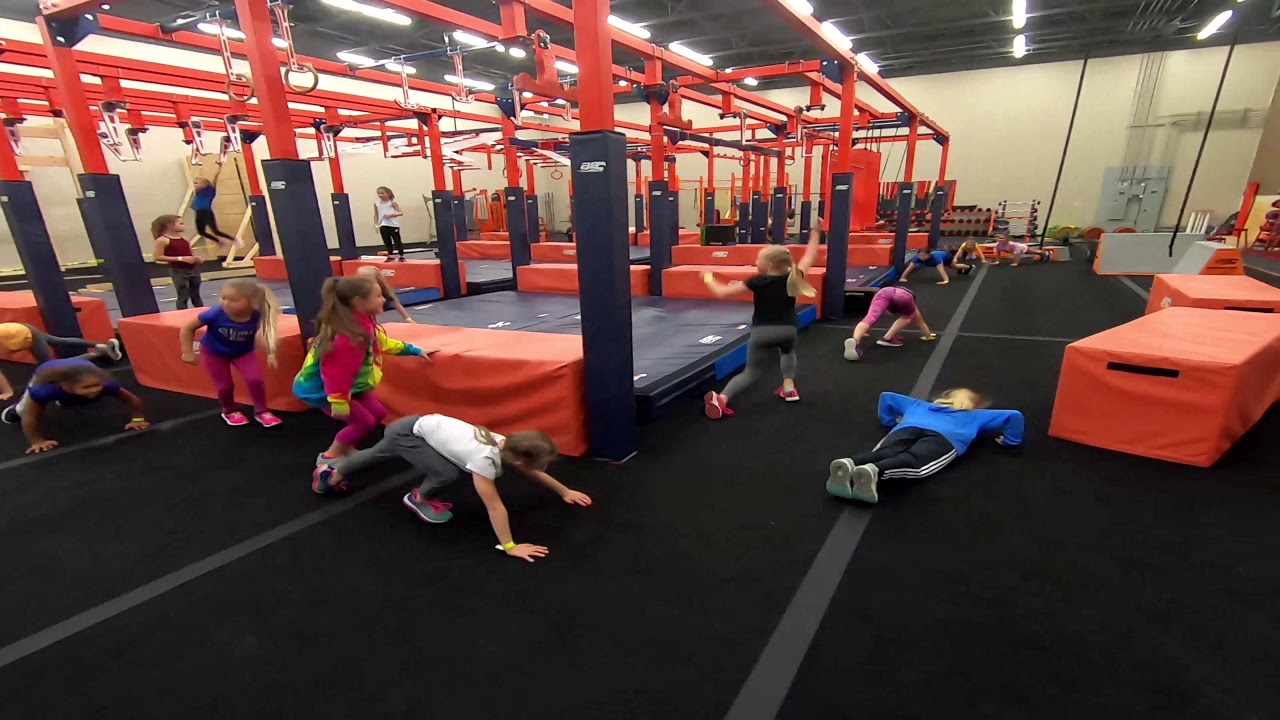 TNT Gymnastics does Ninja - YouTube