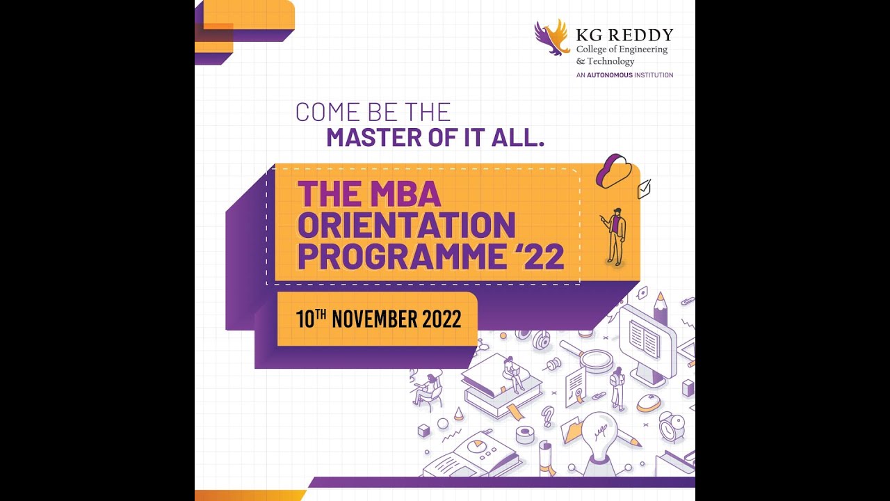 THE MBA ORIENTATION PROGRAMME '22 - YouTube
