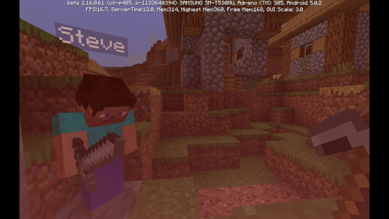 Me vs Steve pvp challenge in minecraft pe - YouTube