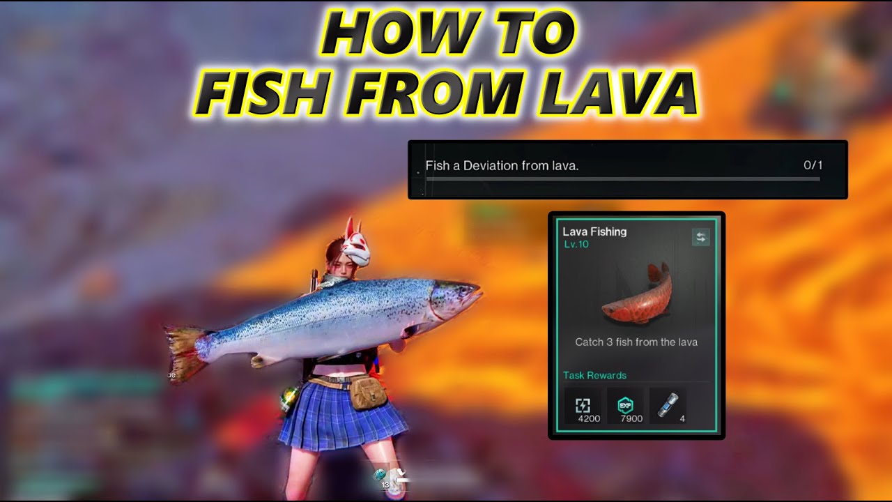 How To Fish From Lava, Finish Your Season Goals! Once Human - YouTube