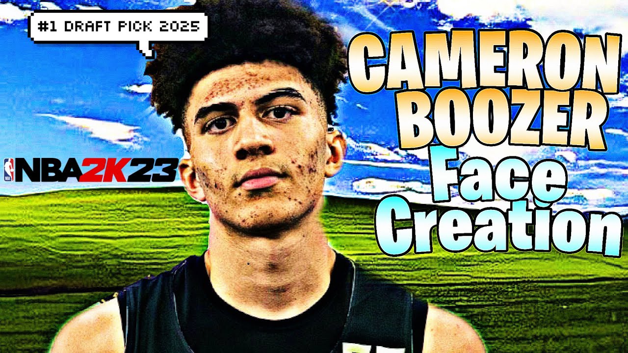 How To Make 🔥Cameron Boozer🔥 Face Creation On NBA 2K23 Next Gen PS5 ...