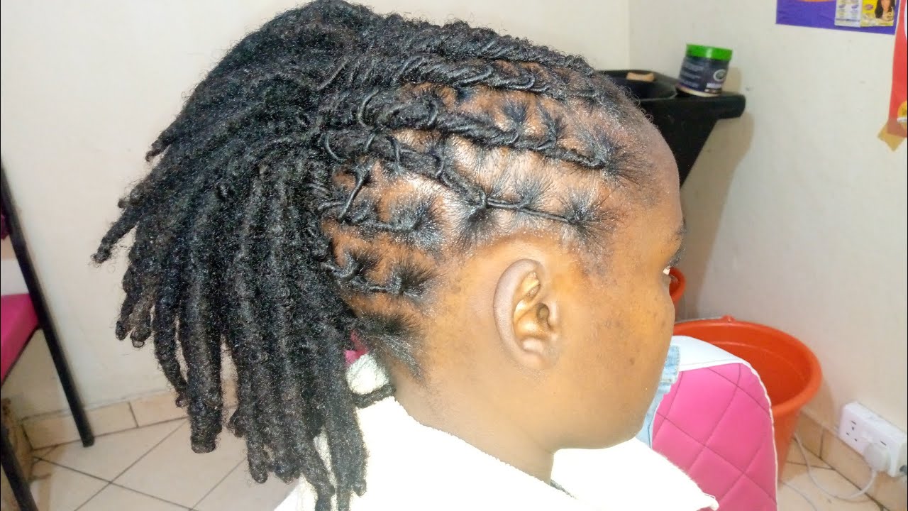 How To Retouch Dreadlocks Using Gel wax /Beginner friendly - YouTube